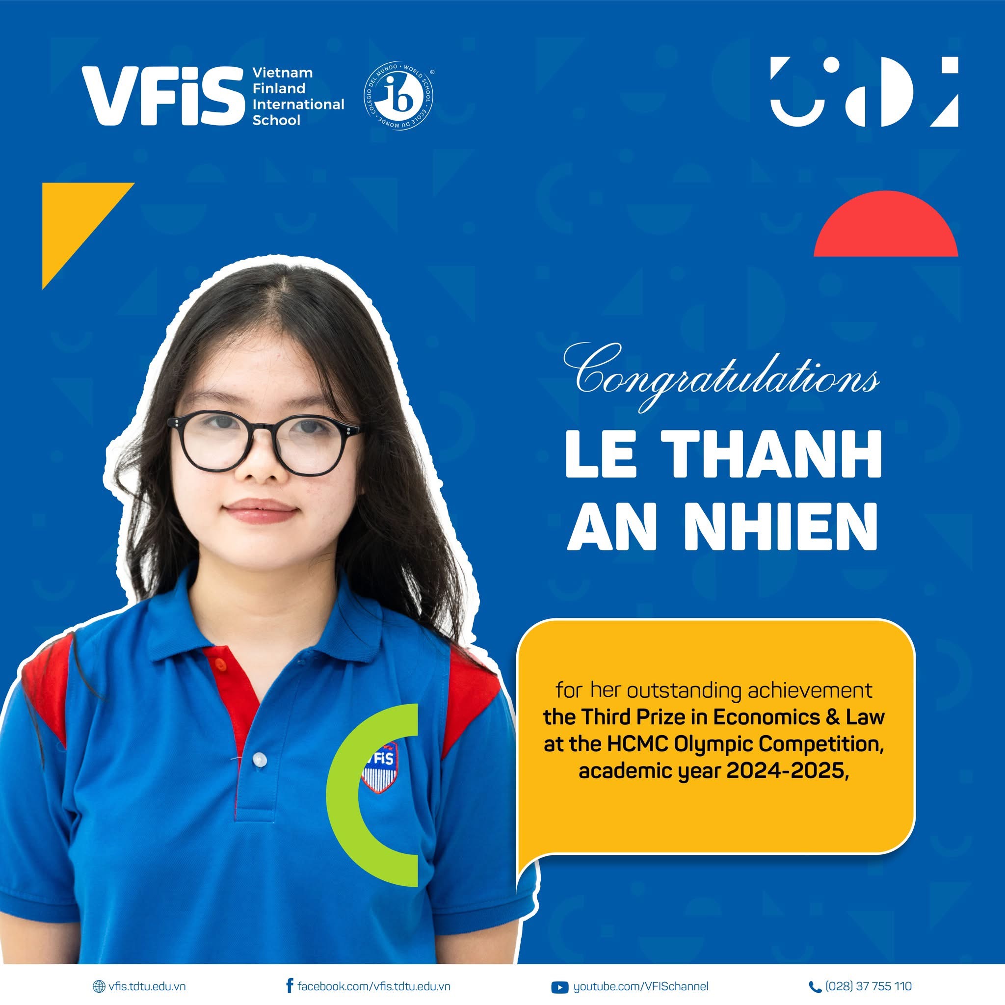 VFIS Talent | Le Thanh An Nhien | VFIS - Vietnam Finland International ...